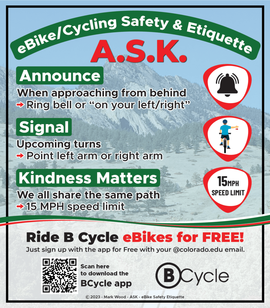 Safety Awareness Signs for Bike Paths - e-Bike Safety Advocates
