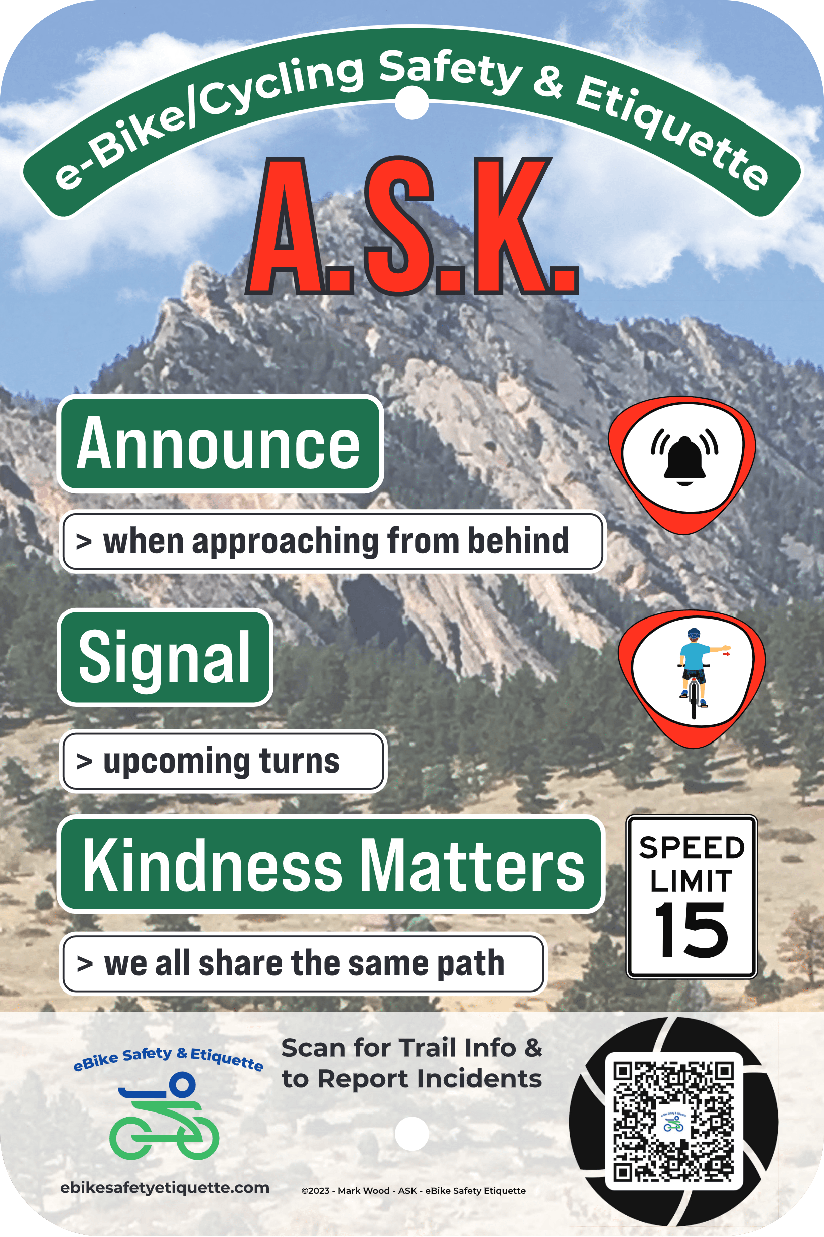 Interactive Signs - e-Bike Safety Advocates